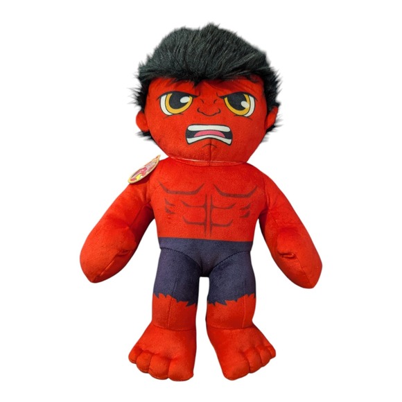 Marvel | Toys | Marvel Plush Talkers Red Hulk Soft Toy 175 Figure With ...